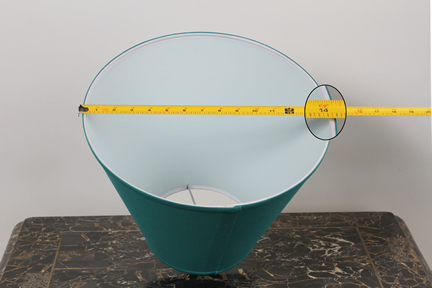 How to Measure your Lampshade